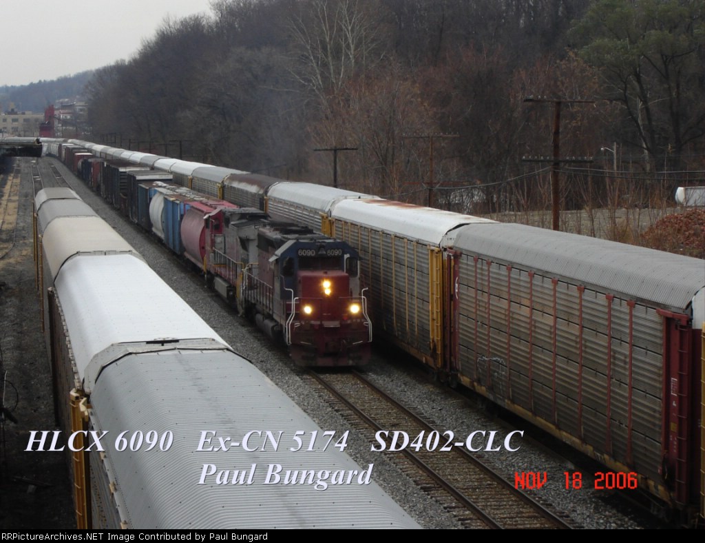HLCX 6090 SD40-2 11/18/2006